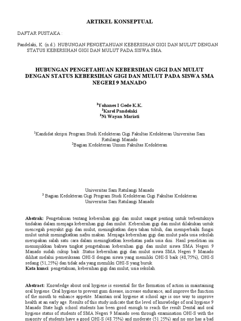 Artikel Konseptual. Anastasya | PDF