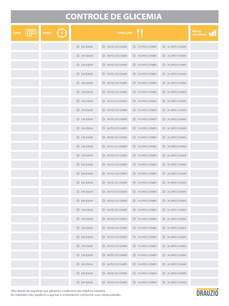 Tabela Diabetes | PDF
