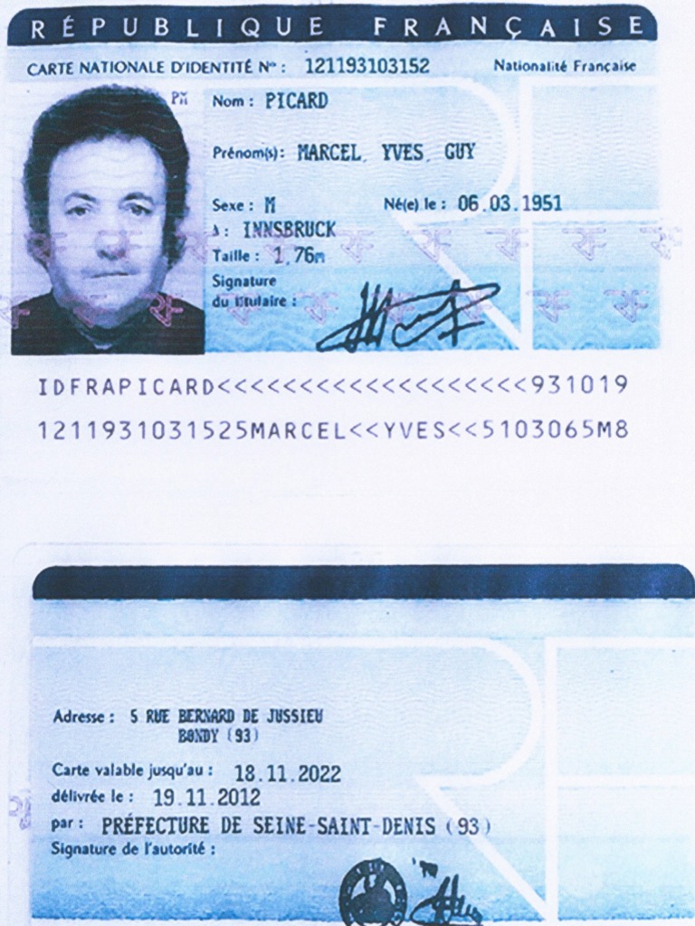 CARTE D' IDENTITÉ RECTO VERSO Copie | PDF