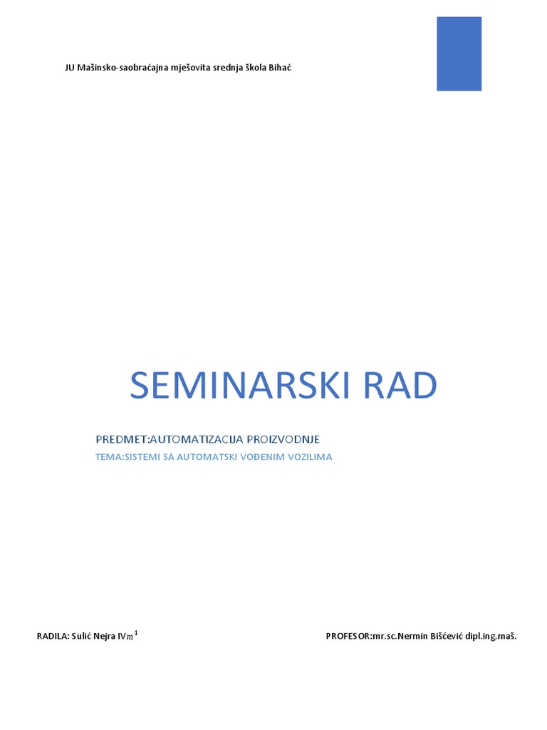 Automatizacija | PDF