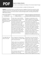 Act 1 Summary of A Raisin in the Sun | PDF