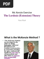 McKenzie Method Exercise Guide | PDF | Anatomical Terms Of Motion ...