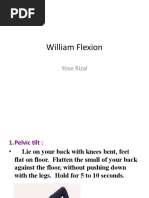 Williams Flexion Exercises | PDF