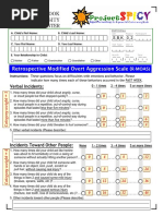 M-CHAT-R F Scoring | PDF