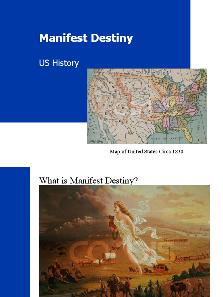 Manifest Destiny: US History | PDF | North America | Empire