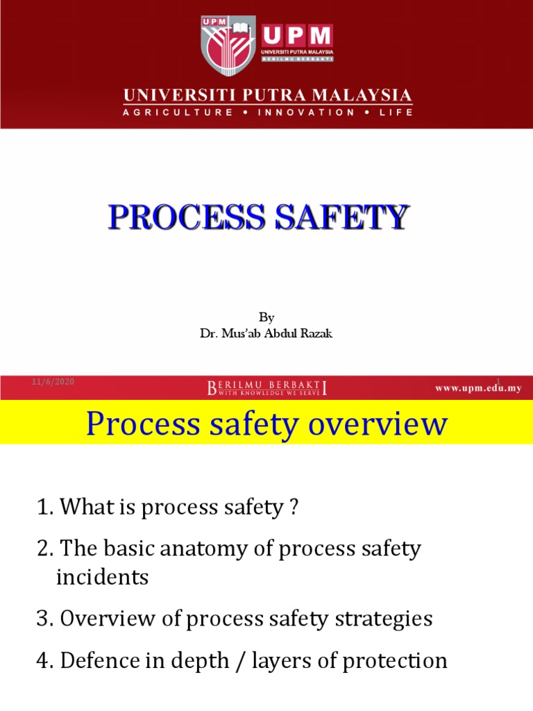 Lecture 3 - Process Safety | PDF | Hazards | Combustion