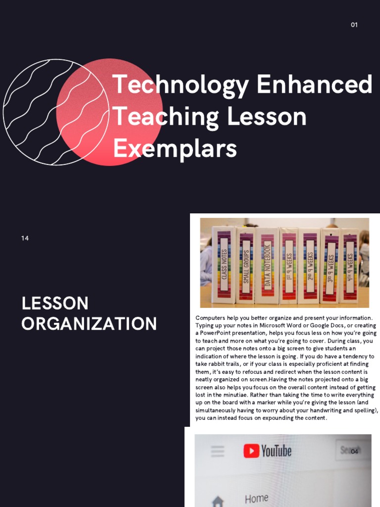 Technology Enhanced Teaching Lesson Exemplars | Download Free PDF ...