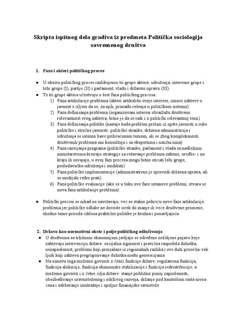 PSSD Skripta Ispit 2021 | PDF