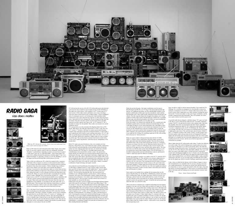 The Evolution of the Boombox: Tracing the Development of Portable ...