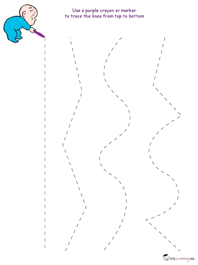 Free - Harold Purple Crayon Tracing | PDF