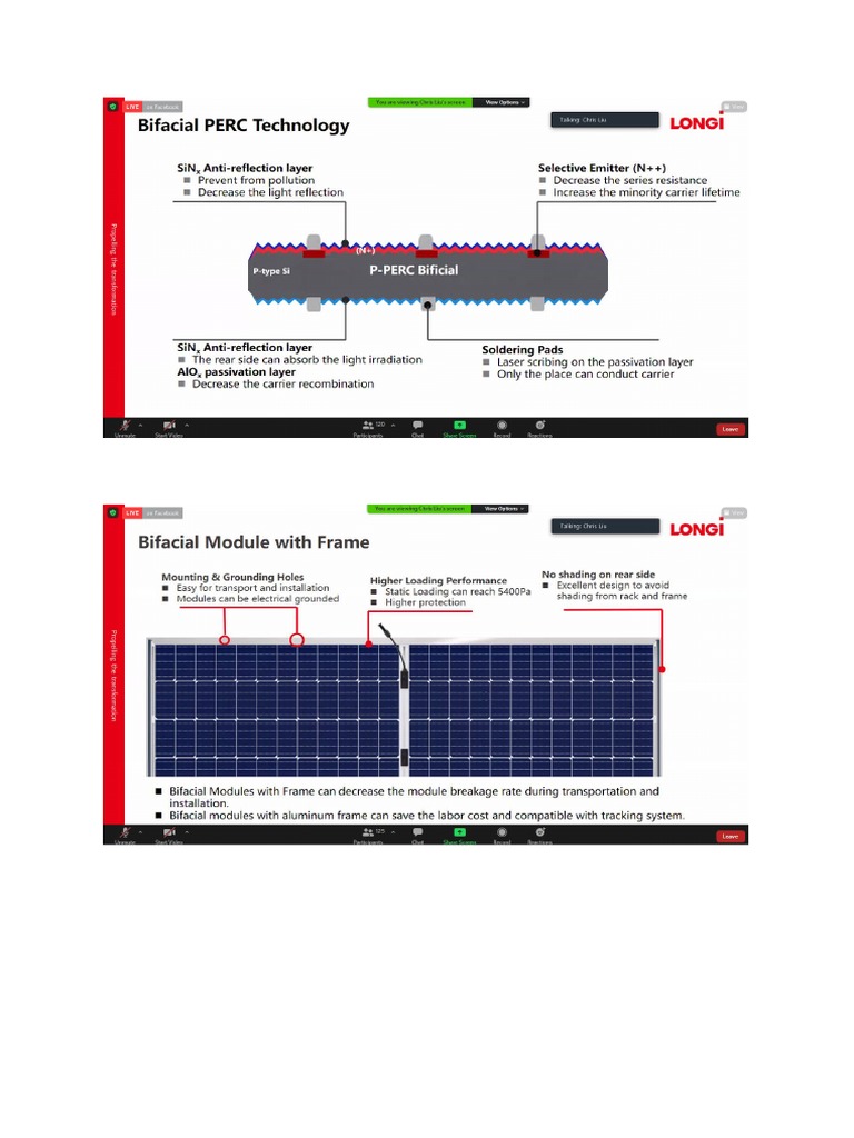 Longi Bifacial | PDF