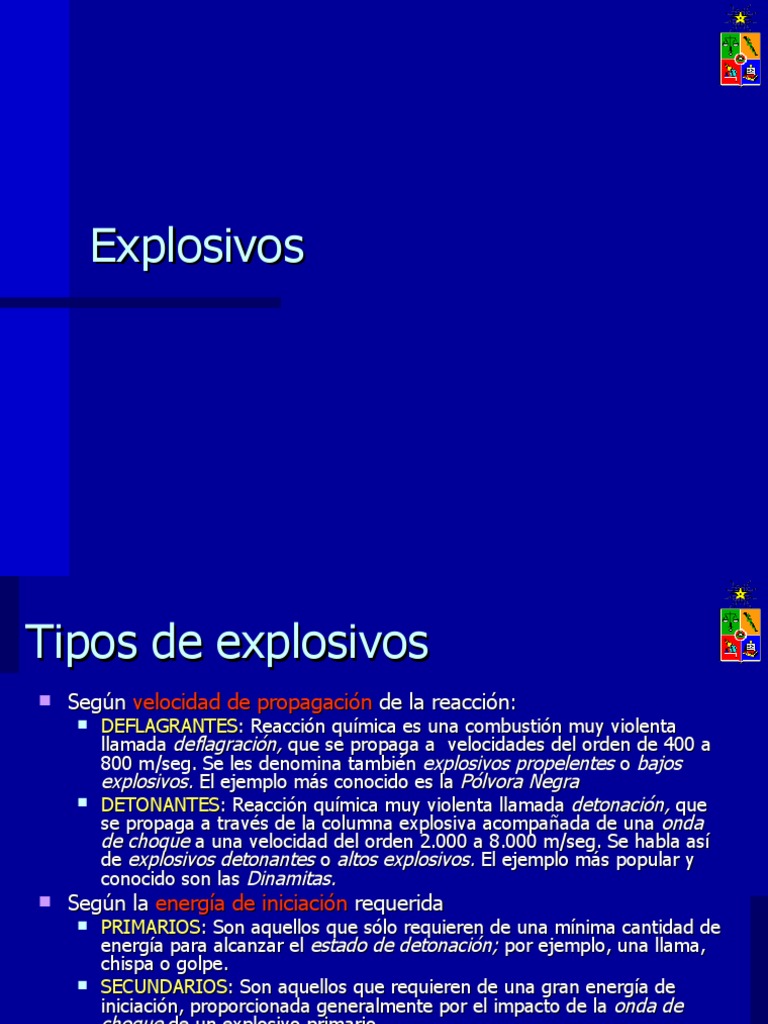 08 Explosivos | PDF | Sustancias químicas | Materiales