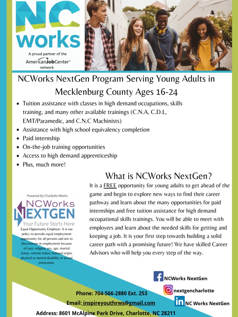 Young Adult Career Boost in Charlotte | PDF