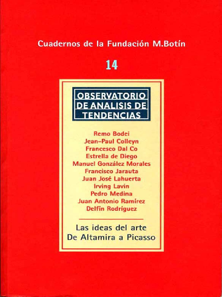 Ideas de Arte, de Altamira A Picasso | PDF
