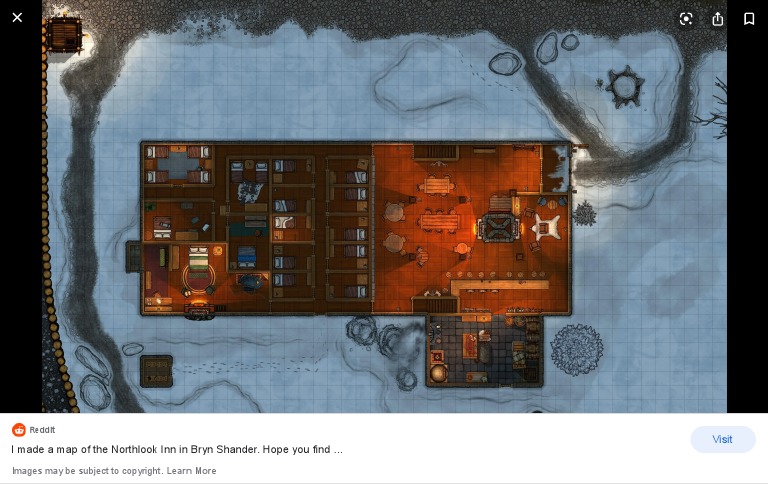 Northlook Inn Map in Bryn Shander | PDF