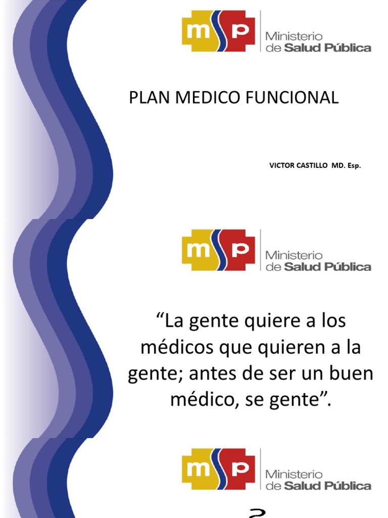Plan Médico Funcional 1 | PDF | Cuidado de la salud | Médico de atención primaria