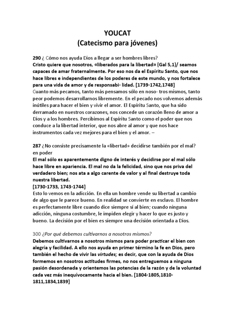 Youcat 1 | PDF | Confirmación | Fe