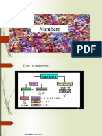 Classification of Numbers Fact Sheet | PDF
