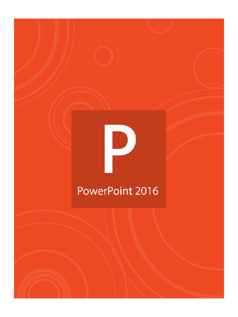 PowerPoint 2016 (77-729) Student Workbook | PDF | Microsoft Power Point ...
