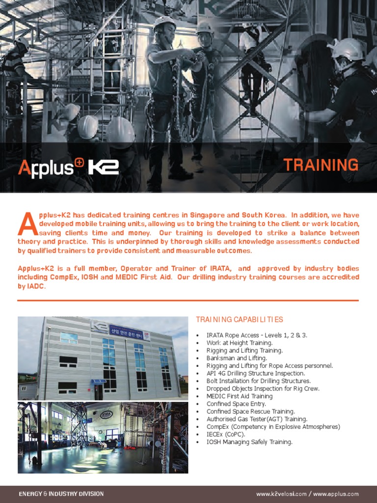 Applus+K2 Training | PDF | Crane (Machine) | Hazards