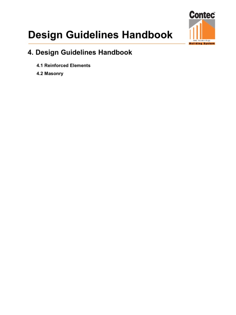 CONTEC Design Guidelines Handbook | PDF | Buckling | Stress (Mechanics)