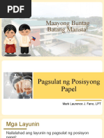 Rubriks Talumpati | PDF