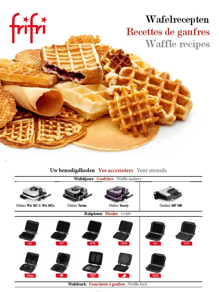 Wafel Recepten FriFri | PDF