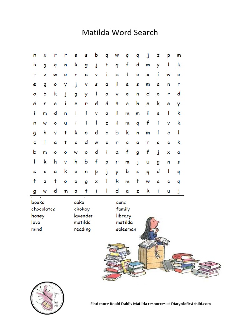 Matilda Word Search | PDF