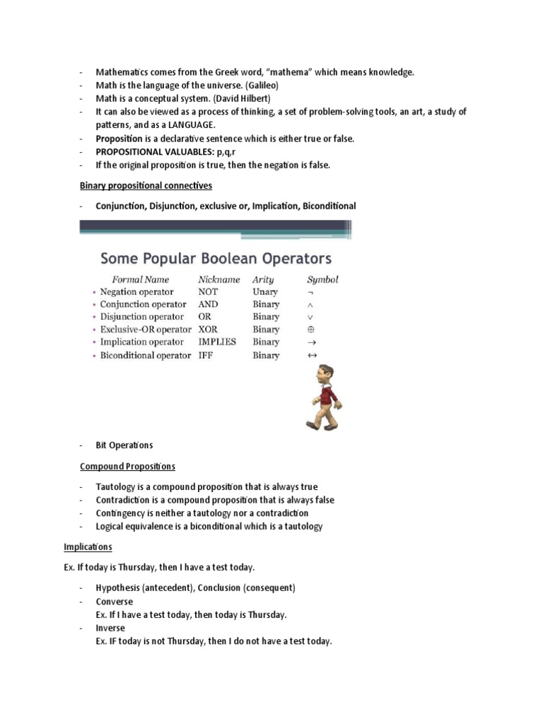 Propositional Logic and Quantification | PDF