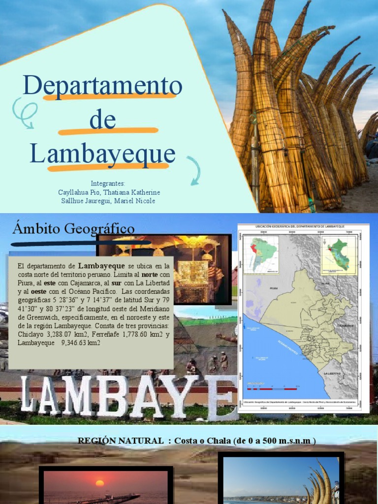 Departamento de Lambayeque | PDF | Desierto | Herida