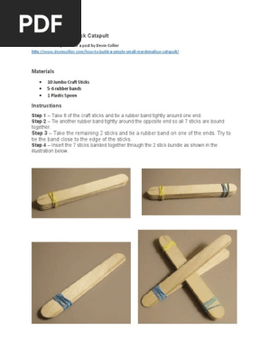 Catapult Step By Step Plans