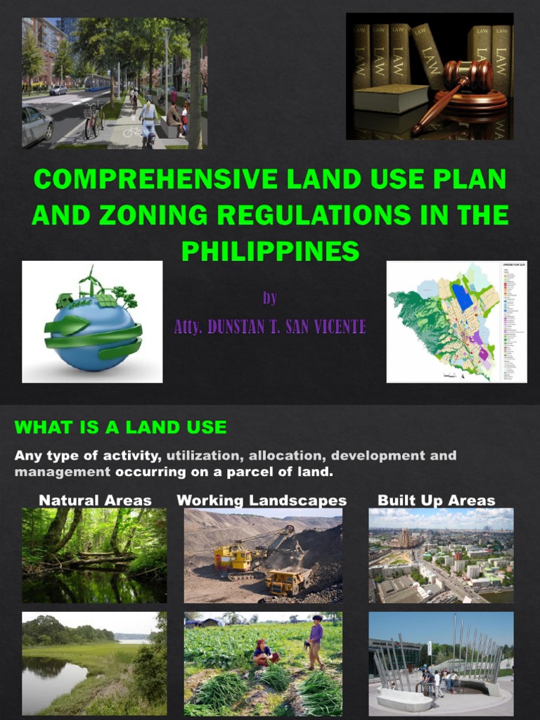 Land Use Control & Zoning Regulations in The Phils. - Atty. D. T. San ...