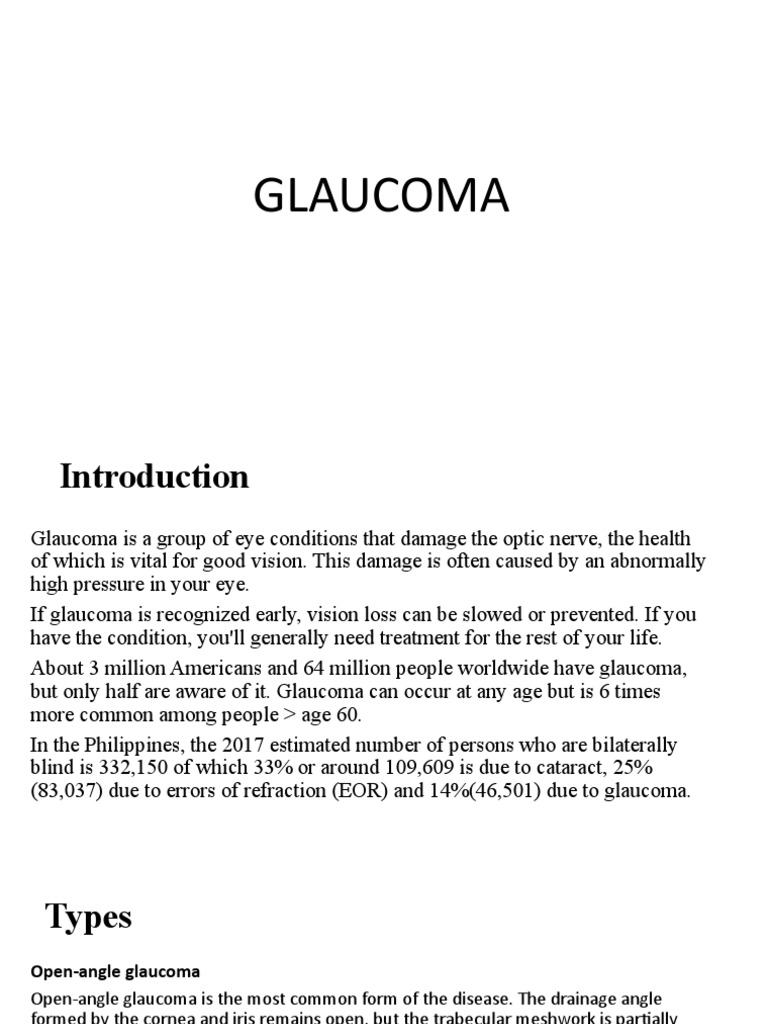 Glaucoma | Download Free PDF | Glaucoma | Retina