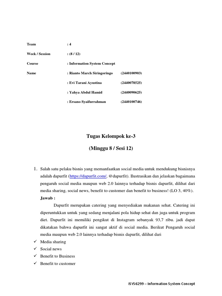 Team 4 - ISYS6299-TK3-W8-S12-R3 | PDF