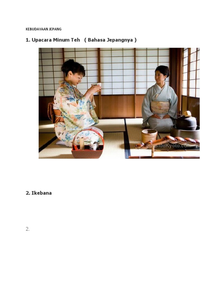 Contoh Budaya Jepang | PDF