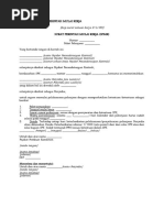 Contoh SPPBJ dan SPMK Pengadaan Jasa | PDF