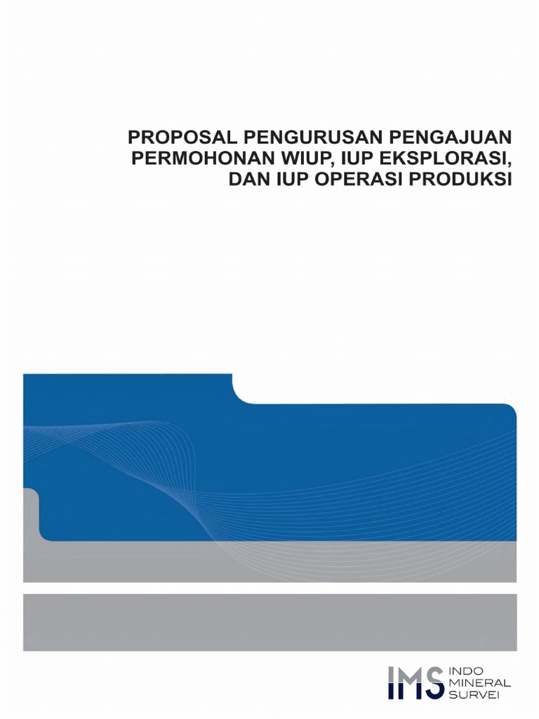 Proposal Pengurusan IUP | PDF