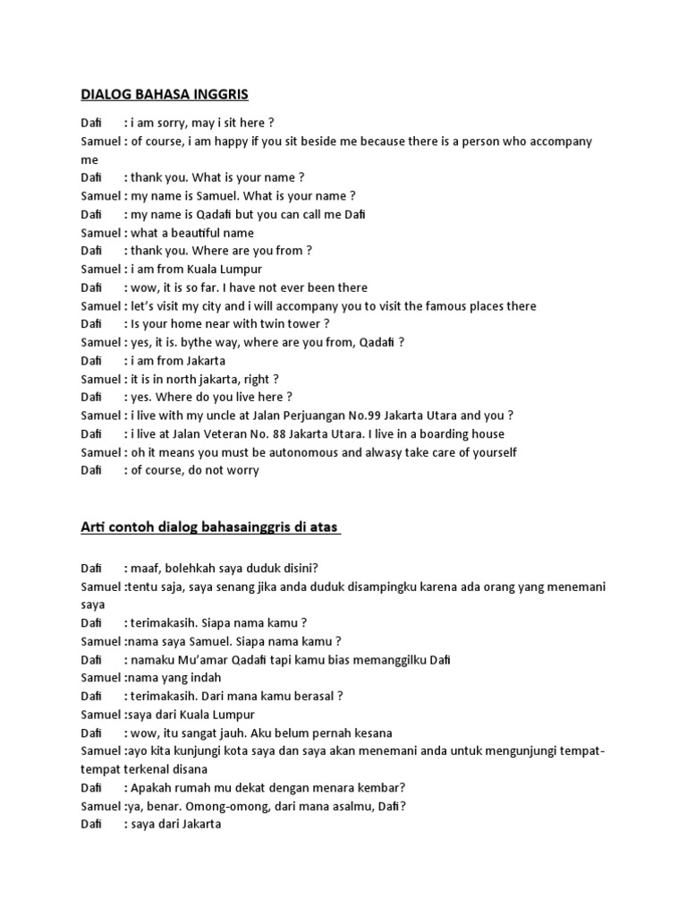Dialog Bahasa Inggris Pdf