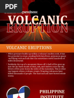Volcanic Eruption Preparedness Guide | PDF