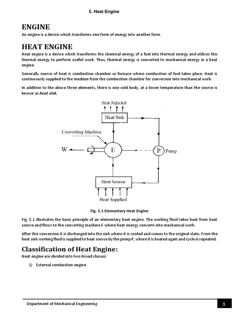 Heat Engines | PDF | Steam Engine | Engines