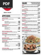 Crepaway Menu and Prices Overview | PDF | Salad | Hamburgers