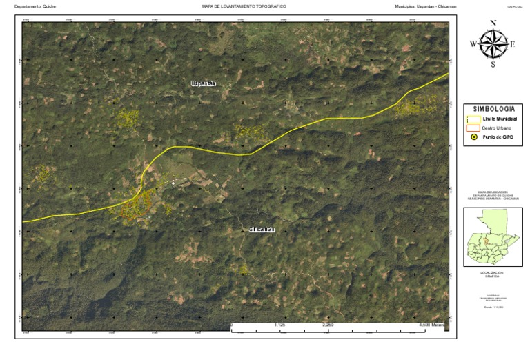 Mapa Quiché Cartográfico | PDF