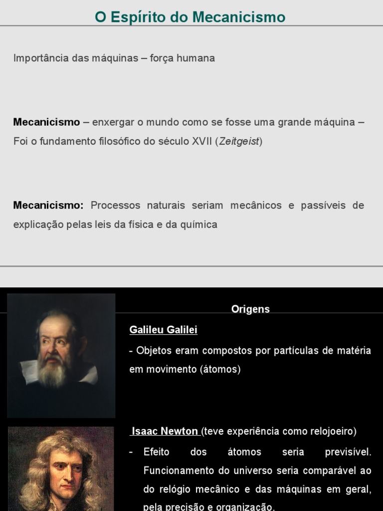 Mecanicismo - Descartes | PDF | René Descartes | Física