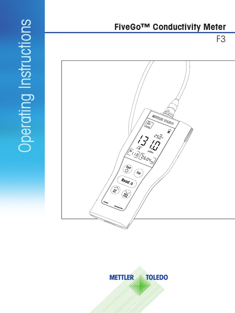 Operating Instructions Cond Portable F3 EN | PDF | Electromagnetic Interference | Calibration