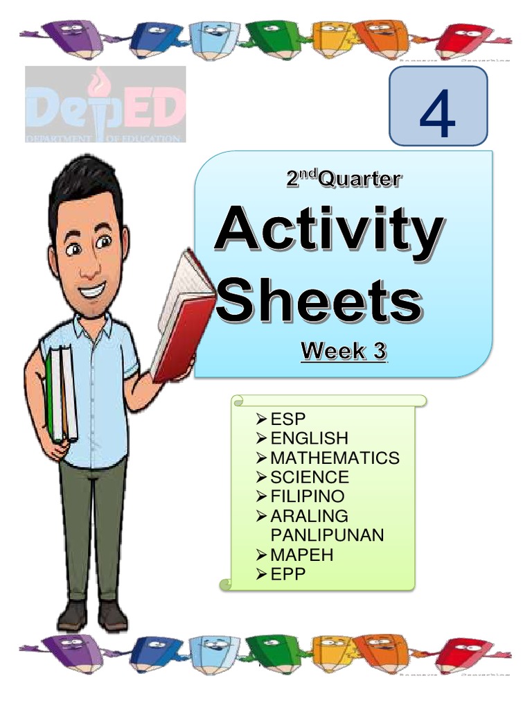 Grade 4 Activity Sheets - WEEK 3 | PDF