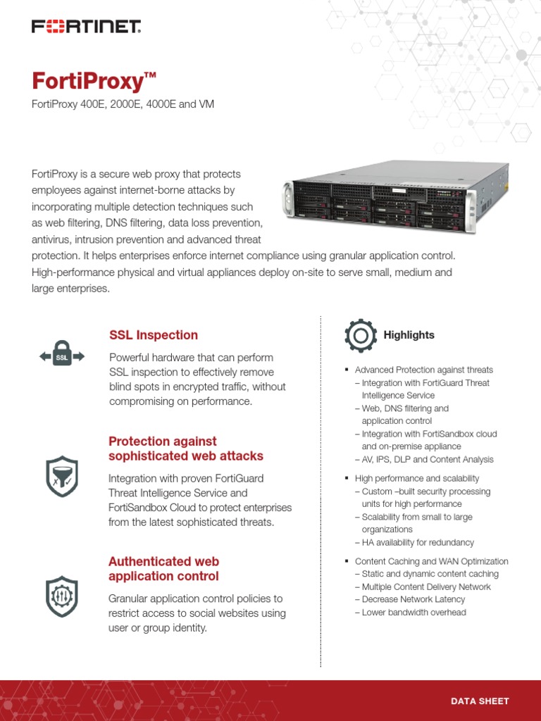 Fortiproxy: SSL Inspection | PDF | Proxy Server | Transport Layer Security