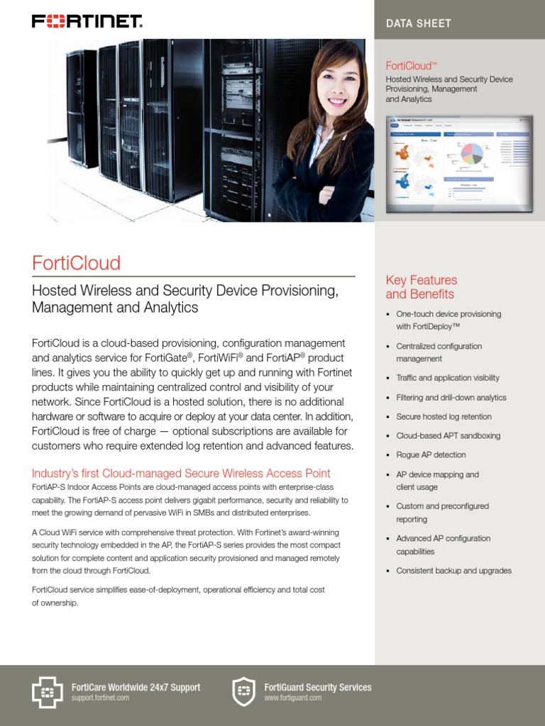 Forticloud: Hosted Wireless and Security Device Provisioning, Management and Analytics | PDF ...