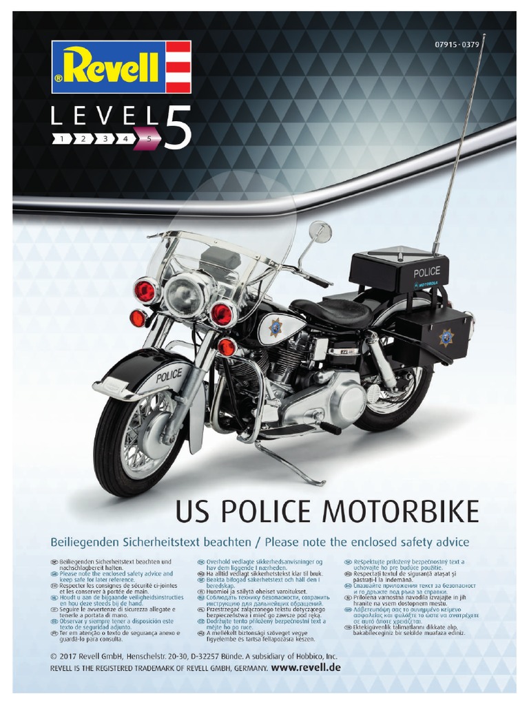 Revell Harley Davidson Police Bike | PDF