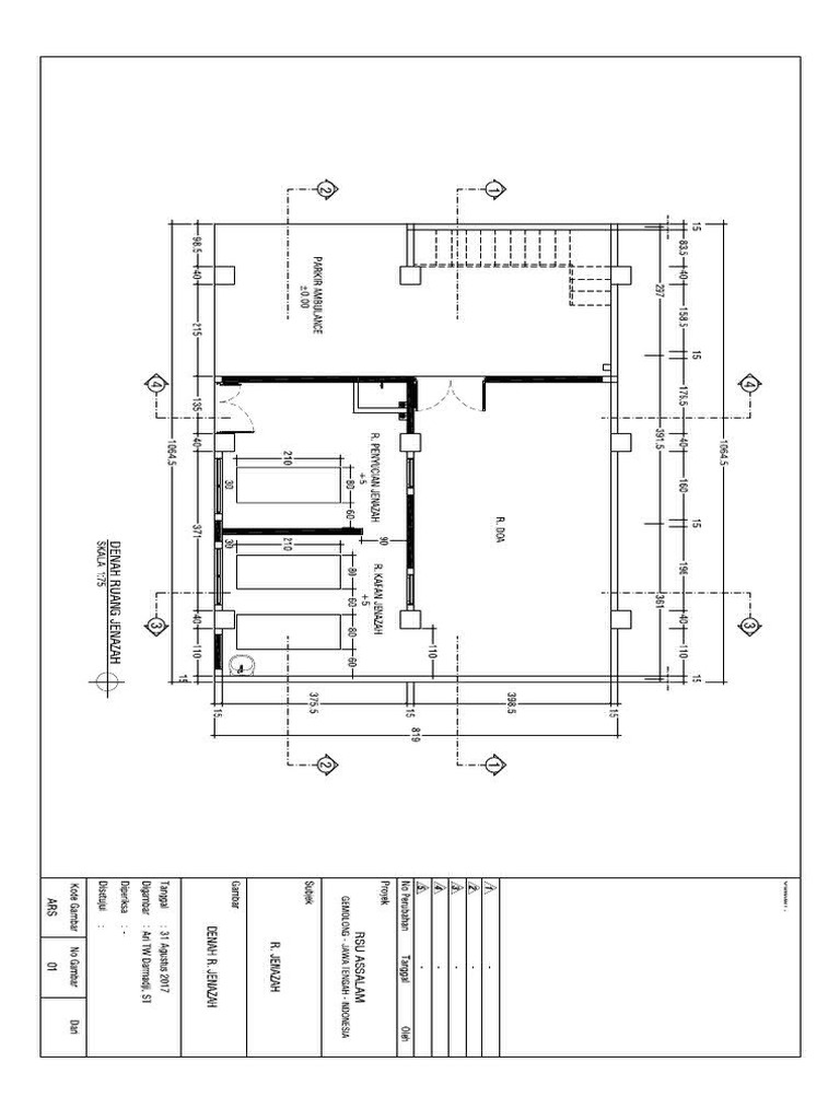 Denah Kamar Jenazah | PDF