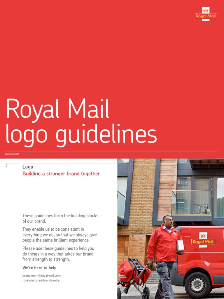 Royal Mail Logo Guidelines: July 2015 | PDF | Graphic Design ...